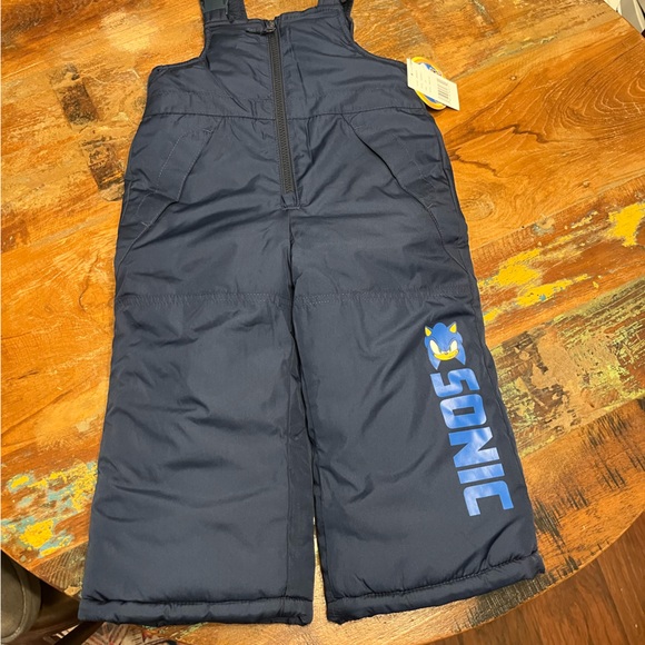 Sonic The Hedgehog | Bottoms | Nwt Sonic Youth Snow Bibs | Poshmark